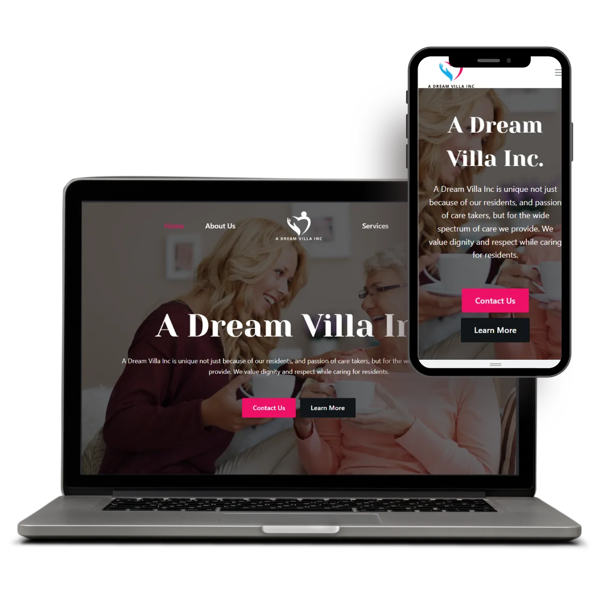Best Home Care Website Design - Elders Hope Marketing Agency